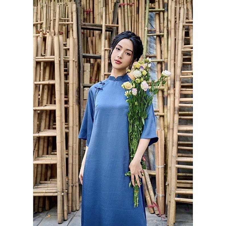 DIEU MAI Vietnamese Traditional Ao Dai for Women Ao Dai for - Etsy