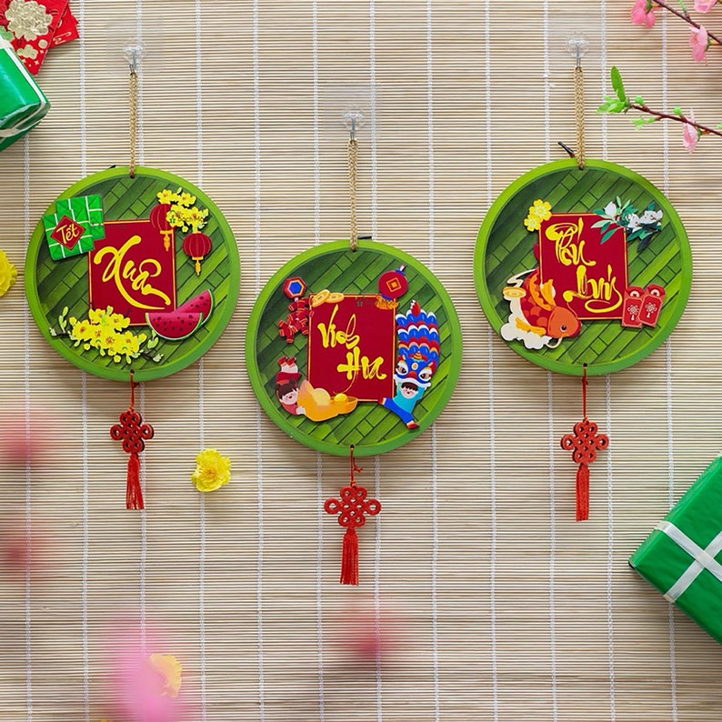 Vietnamese Decorative Wood Board Decor, Gift for Vietnamese, Vietnamese ...