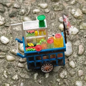 Vietnamese Bread Cart, Fresh Fruit Cart, Fish Balls Cart, Vietnamese ...
