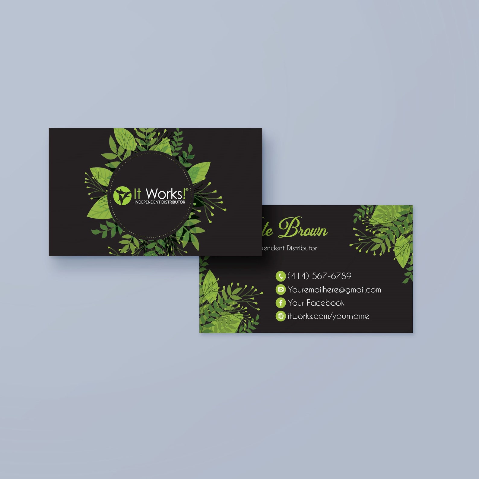 Custom It Works Business Card, Personalized It Works Business Card ...