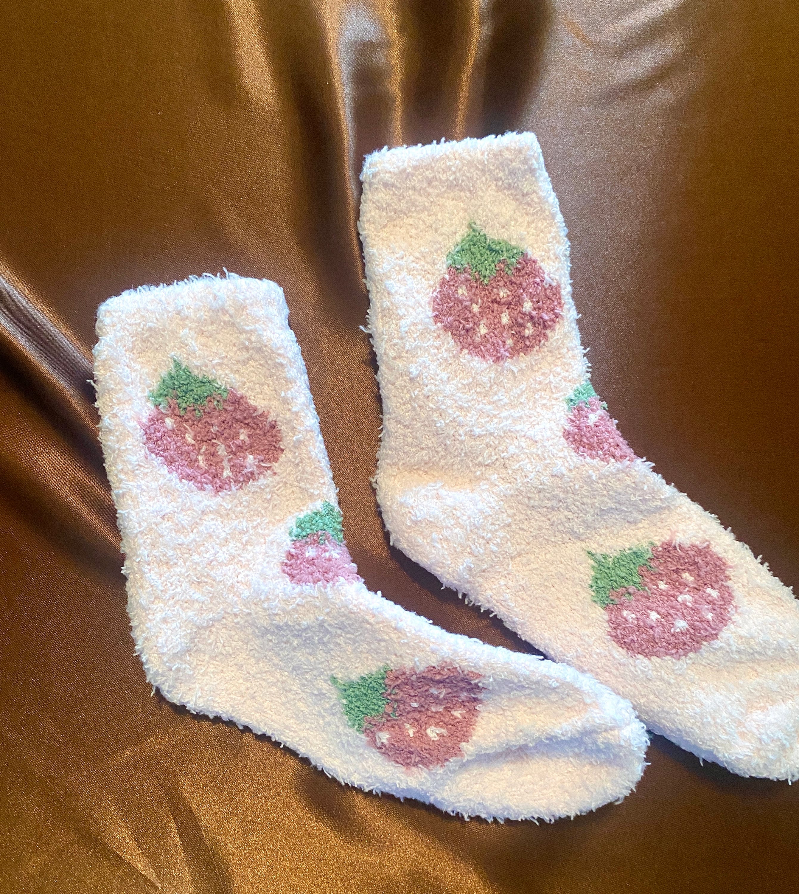Strawberry Themed Gift Box, Package, Candle, Socks, Earrings, Cosmetic ...