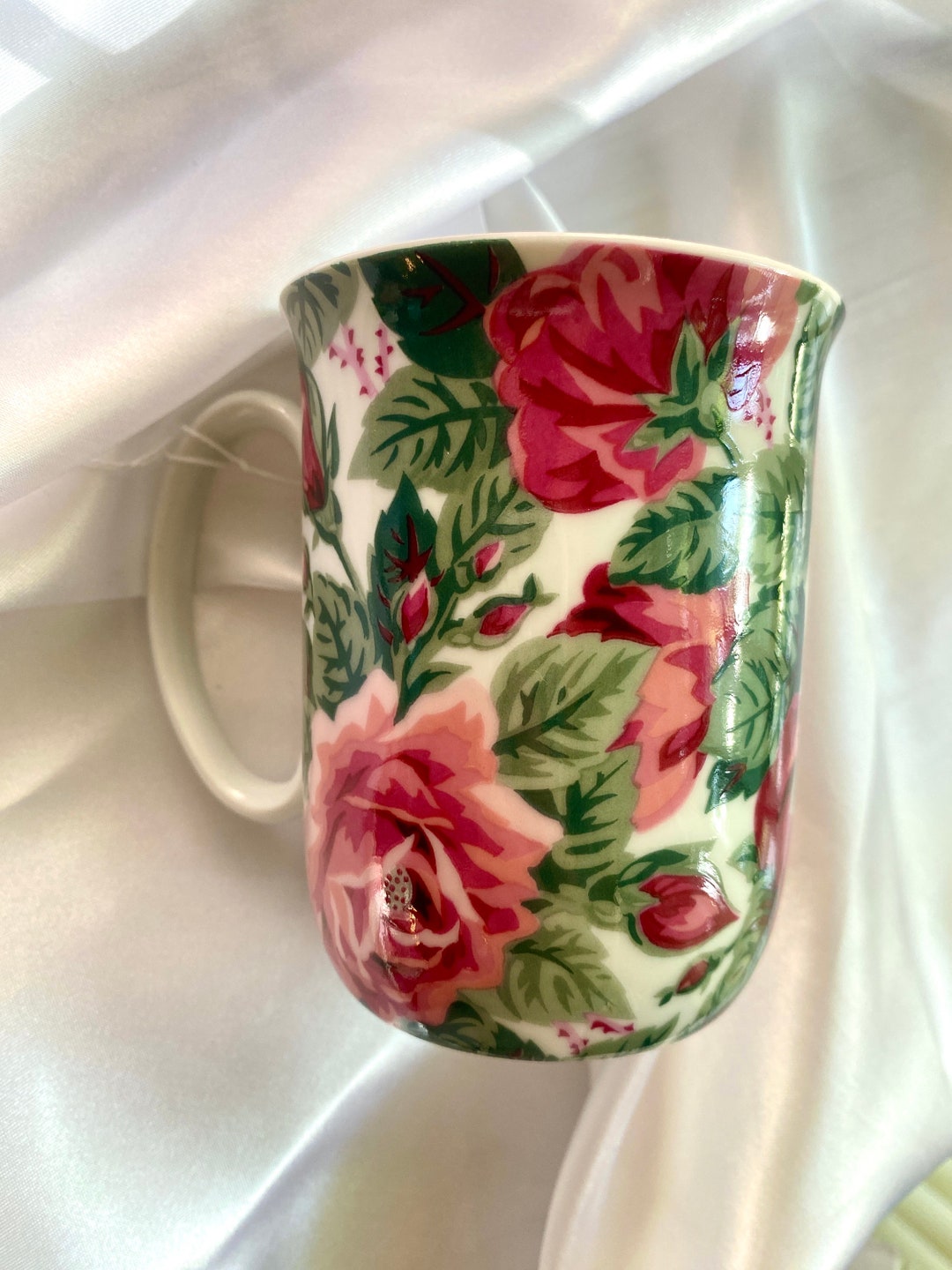 Rose Garden Portugal Block Spal Lyric Mugs - Etsy