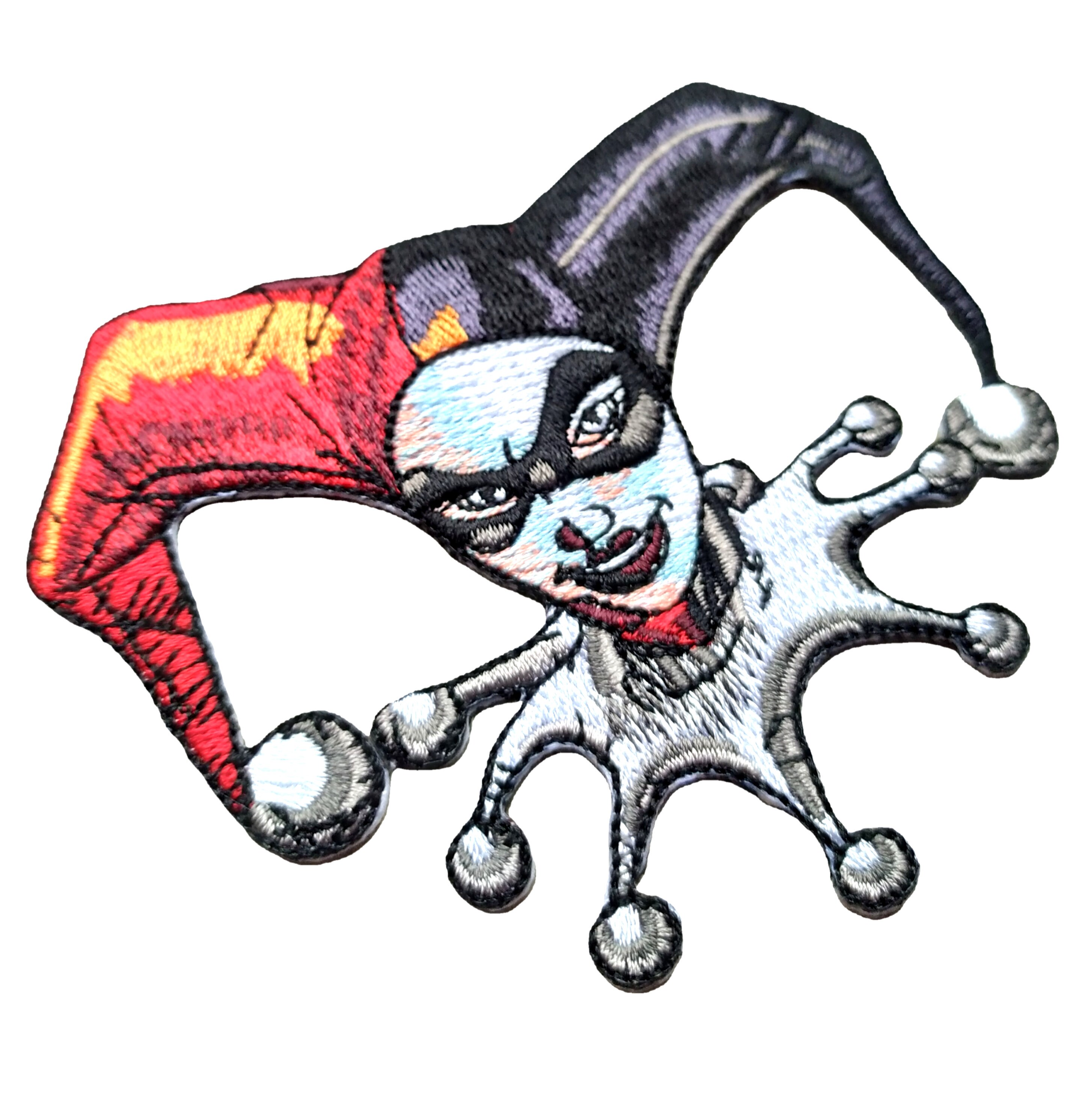 JESTER patch iron / sew on clothes embroidery punk rock | Etsy