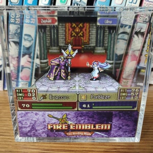Fire Emblem Diorama - Lilina Vs Zephiel (binding Blade), Fire Emblem 3D ...