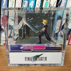 Final Fantasy VII - Sephiroth Vs Cloud - Final Fantasy 3D Diorama Cube ...