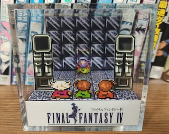 Final Fantasy VII Sephiroth Vs Cloud Final Fantasy 3D Diorama Cube ...