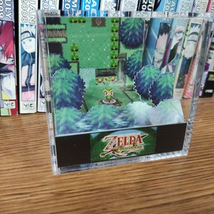 The Legend of Zelda Diorama - the Minish Cap - Link and Cap, Zelda 3D ...