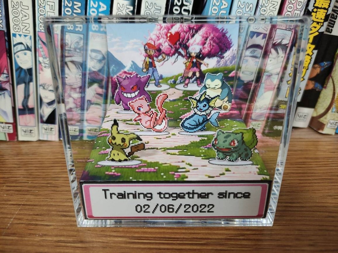 CUSTOMIZABLE Pokemon Cherry Blossom Anniversary /valentine's Box ...