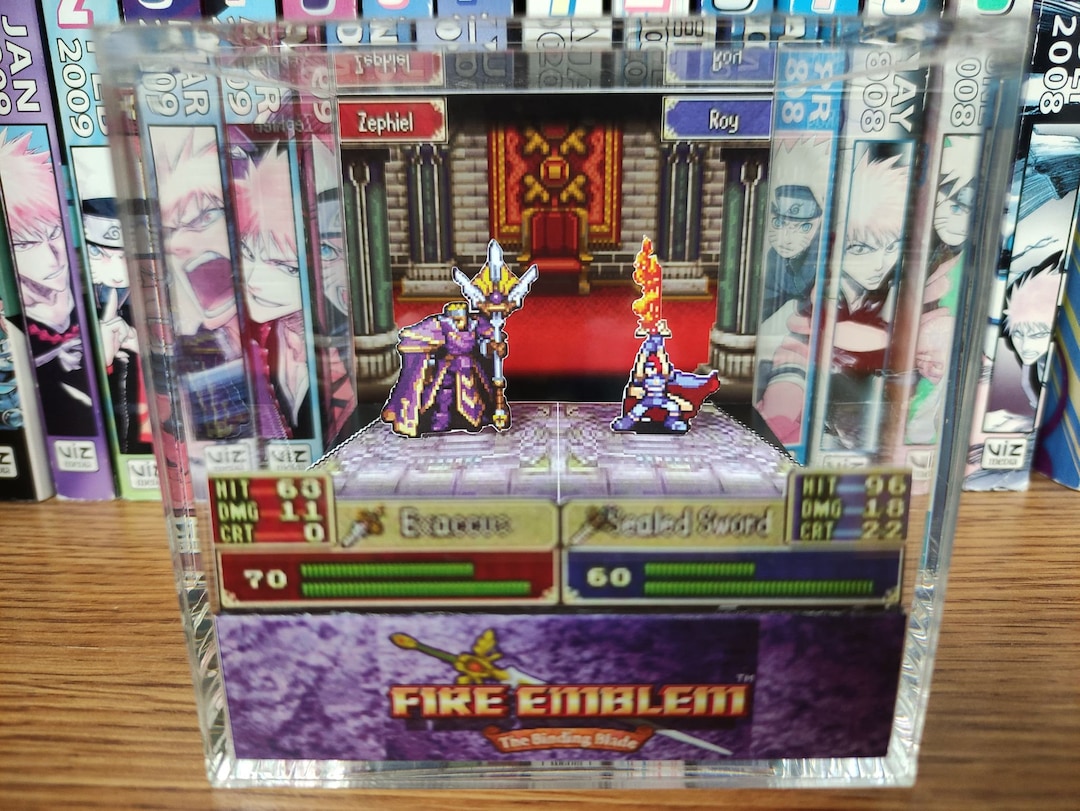 Fire Emblem Diorama - Roy Vs Zephiel (the Binding Blade), Fire Emblem ...
