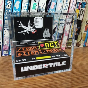 Undertale Diorama - Tsunderplane Battle ACT (undertale), Undertale 3D ...