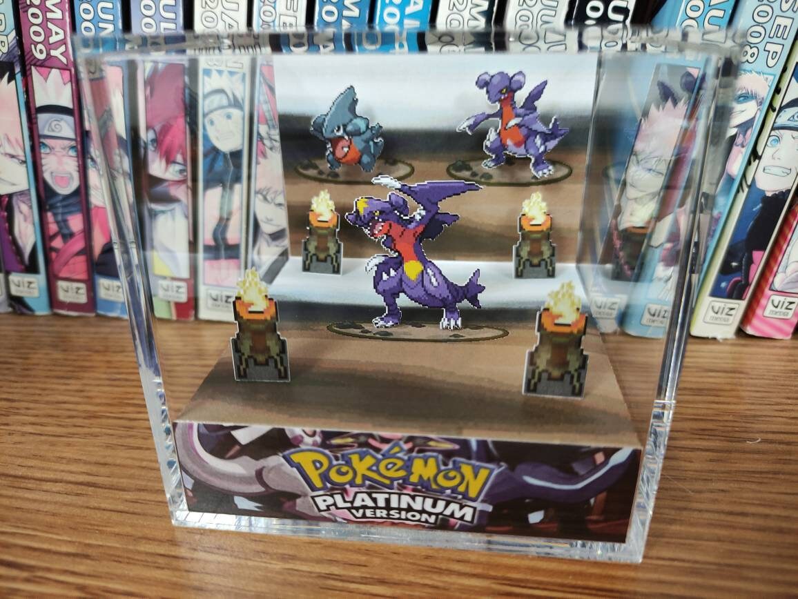 Evolution Garchomp platinum Gible Gabite Garchomp 3D - Etsy