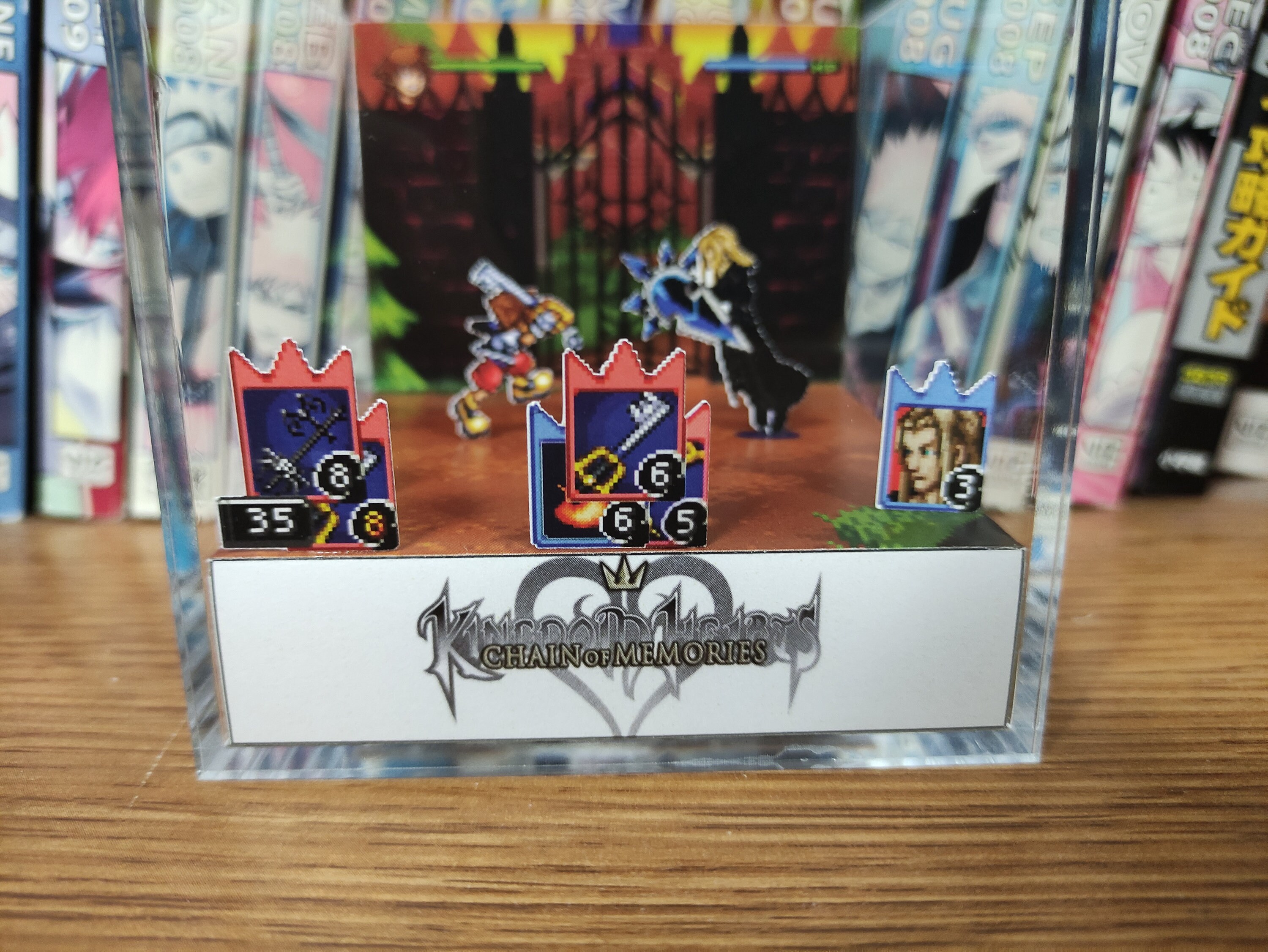 Kingdom Hearts Diorama - Sora Vs Vexen II, Kingdom Hearts 3D Diorama ...