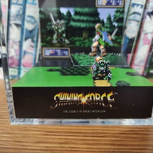Shining Force Max Diorama , Shining Force 3D Diorama Cube, Shining ...