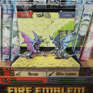 Fire Emblem Diorama - Valter Vs Cormag (the Sacred Stones), Fire Emblem ...