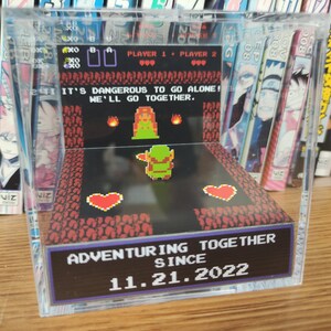 Legend of Zelda Couples Anniversary Diorama – “we’ll Go Together ...