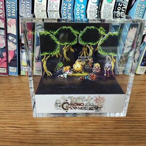 Chrono Trigger Campfire (campfire Scene), Chrono Trigger 3D Diorama ...