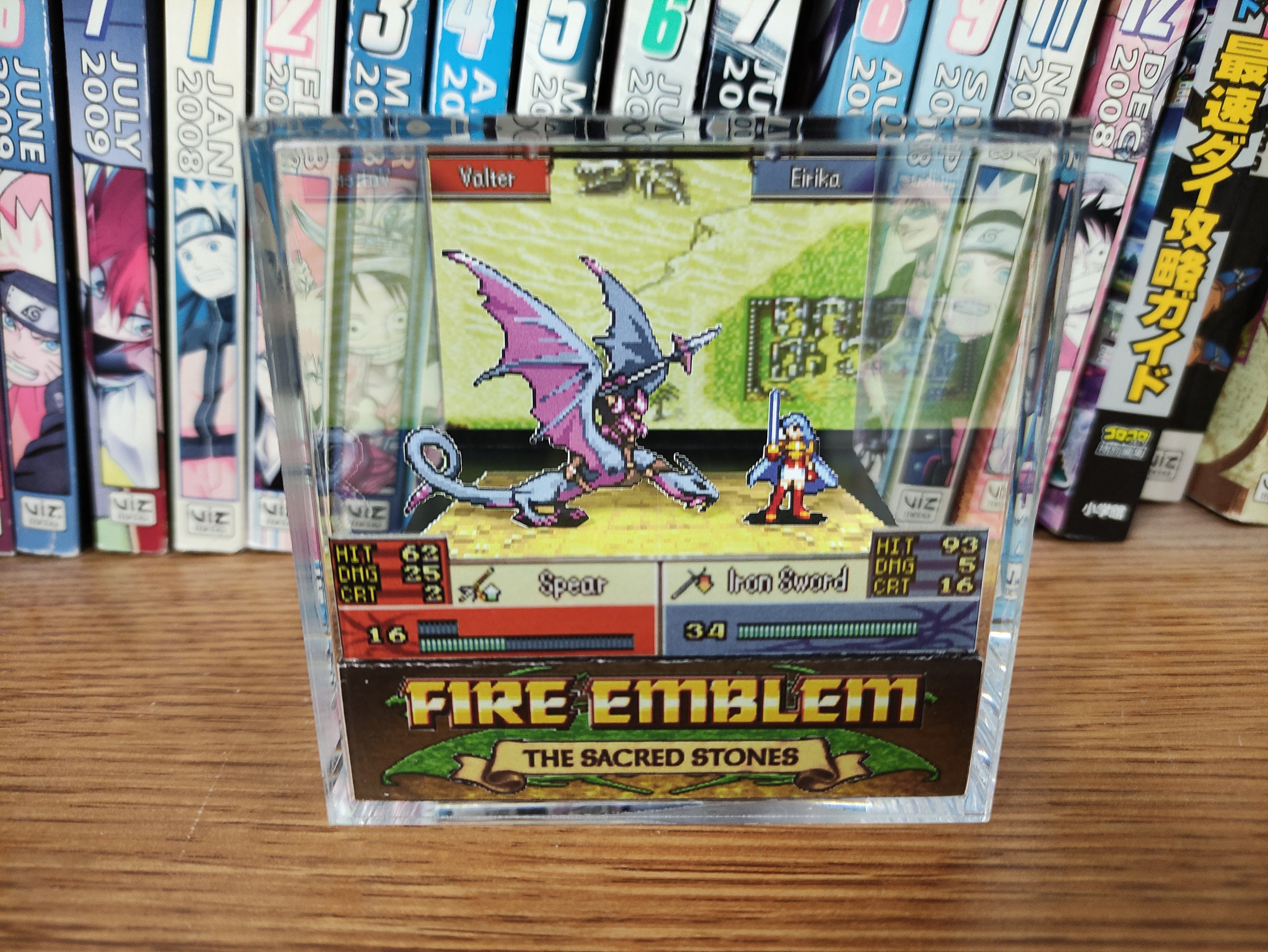 Fire Emblem Diorama Valter Vs Eirika the Sacred Stones - Etsy