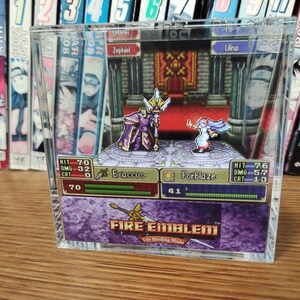 Fire Emblem Diorama - Lilina Vs Zephiel (binding Blade), Fire Emblem 3D ...