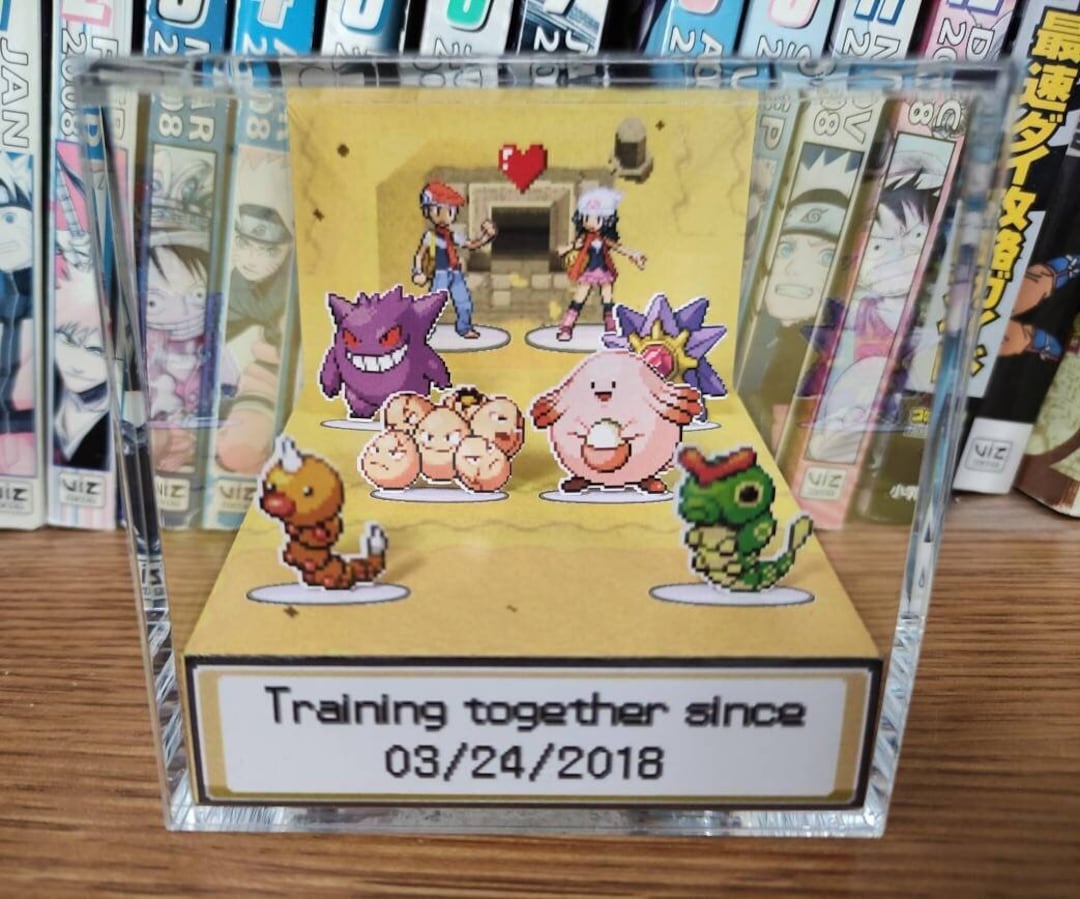 CUSTOMIZABLE Pokemon Desert Anniversary / Valentine's Box, Pokemon ...