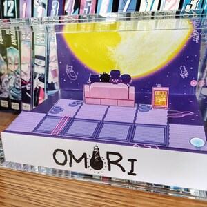 Omori Junkyard Diorama, Omori Handmade Shadow Box, Indie Game Decor ...