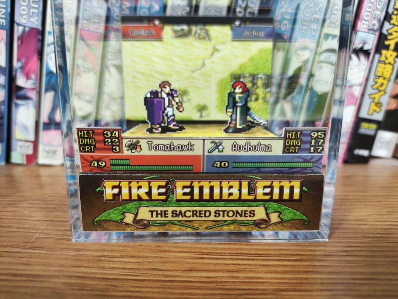 Fire Emblem Diorama - Caellach Vs Joshua (sacred Stones), Caellach Vs ...