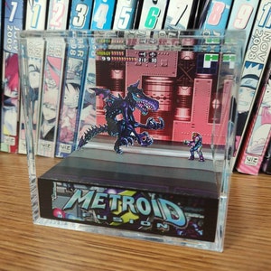 Metroid Fusion Diorama - Samus Aran Vs Neo Ridley, Metroid Fusion 3D ...
