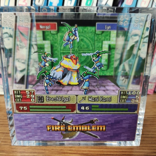 Fire Emblem Diorama Lloyd Vs Rath the Blazing Blade Rath - Etsy