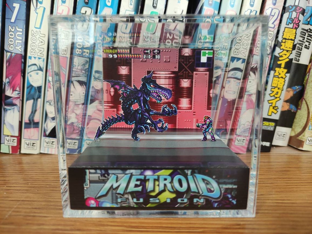 Metroid Fusion Diorama - Samus Aran Vs Neo Ridley, Metroid Fusion 3D ...