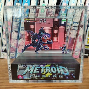 Metroid Fusion Diorama - Samus Aran Vs Neo Ridley, Metroid Fusion 3D ...