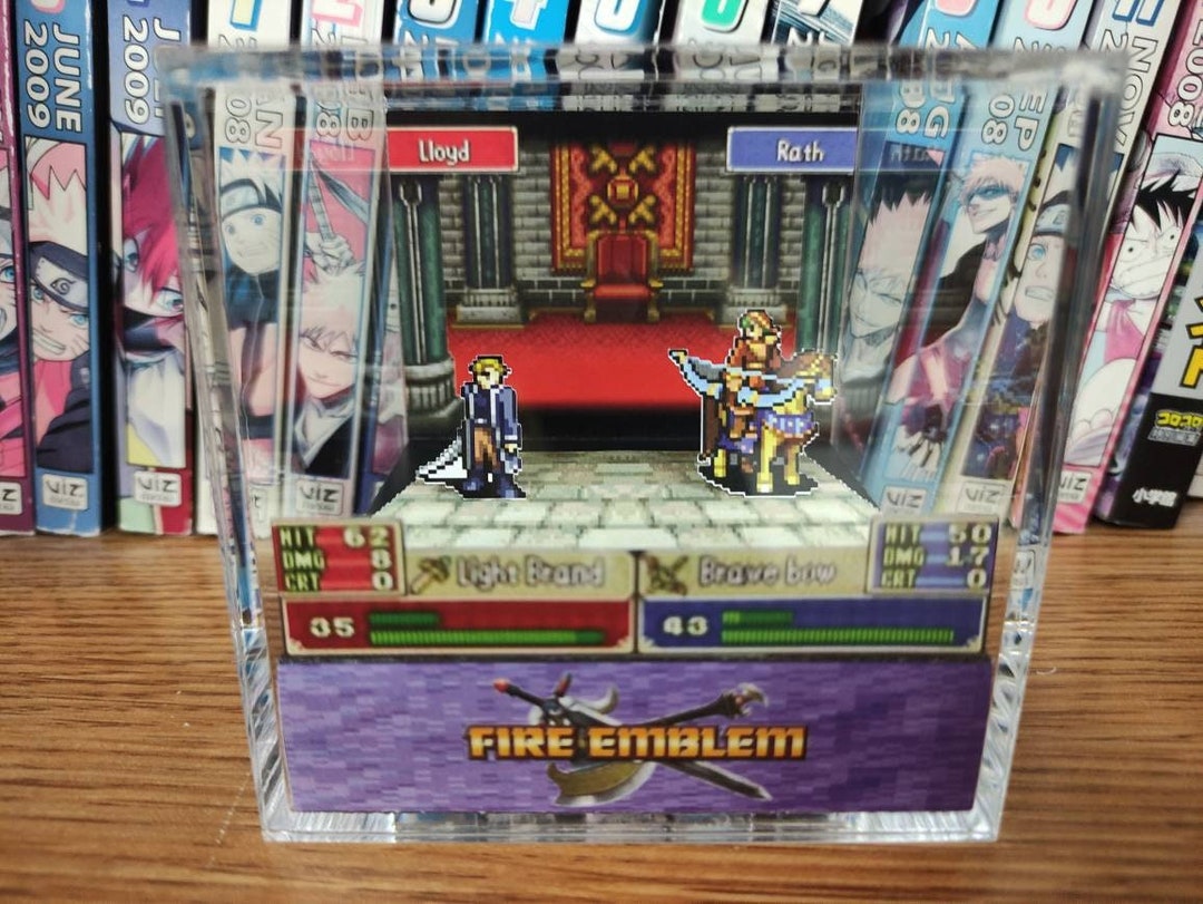 Fire Emblem Diorama - Lloyd Vs Rath (the Blazing Blade), Rath Fire ...