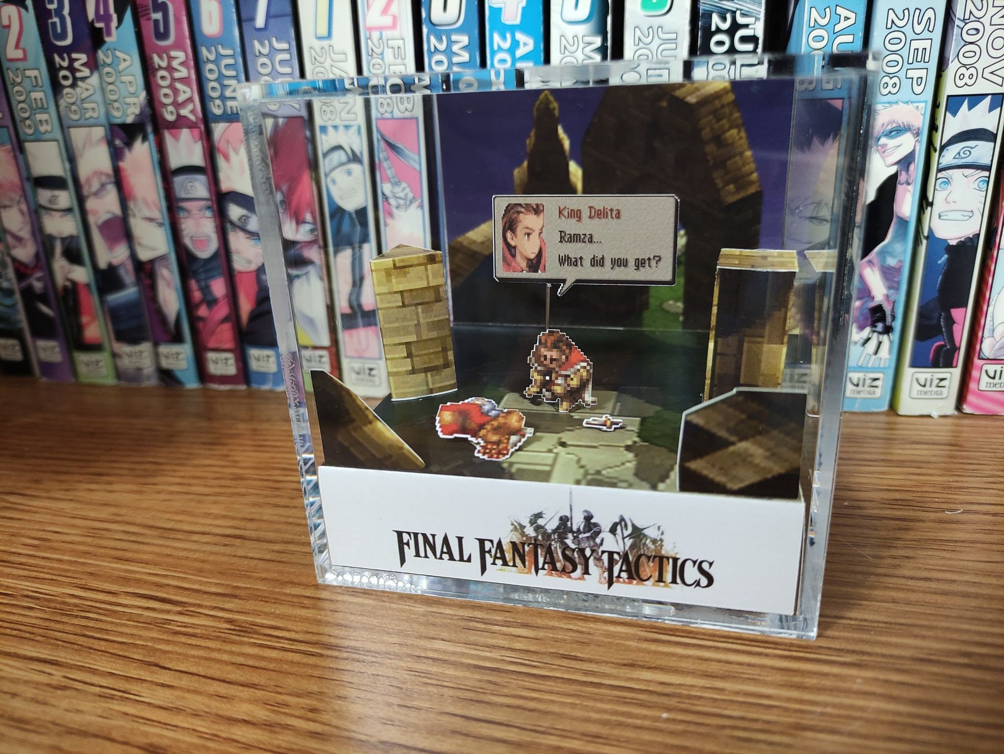Final Fantasy Diorama - Final Fantasy Tactics, Final Fantasy 3D Diorama ...
