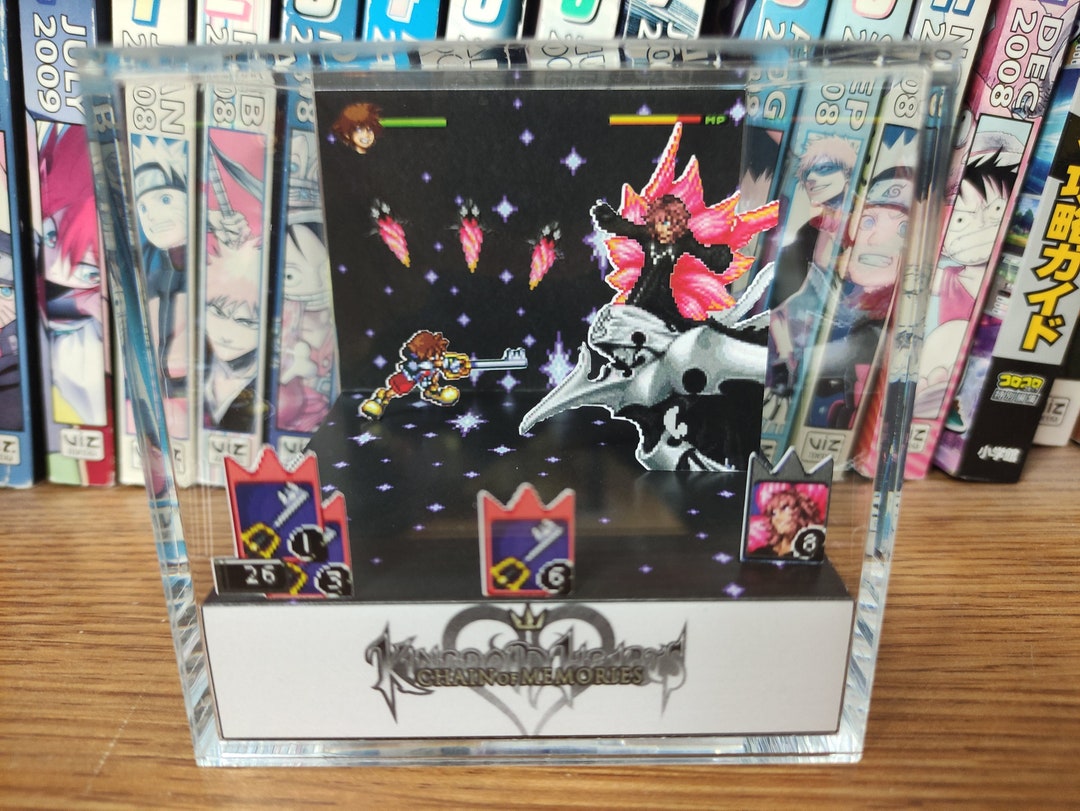 Kingdom Hearts Diorama - Sora Vs Marluxia Specter, Kingdom Hearts 3D ...