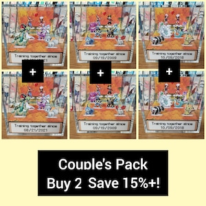 CUSTOMIZABLE Pokemon Fall Anniversary /valentine's Box, Pokemon Couple ...