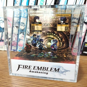Fire Emblem Diorama - Chrom & Robin Vs Masked Marth (awakening), Fire ...
