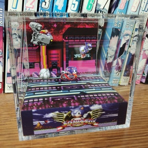 Sonic the Hedgehog CDX Stardust Speedway, Sonic Eggman Metal Sonic 3D ...