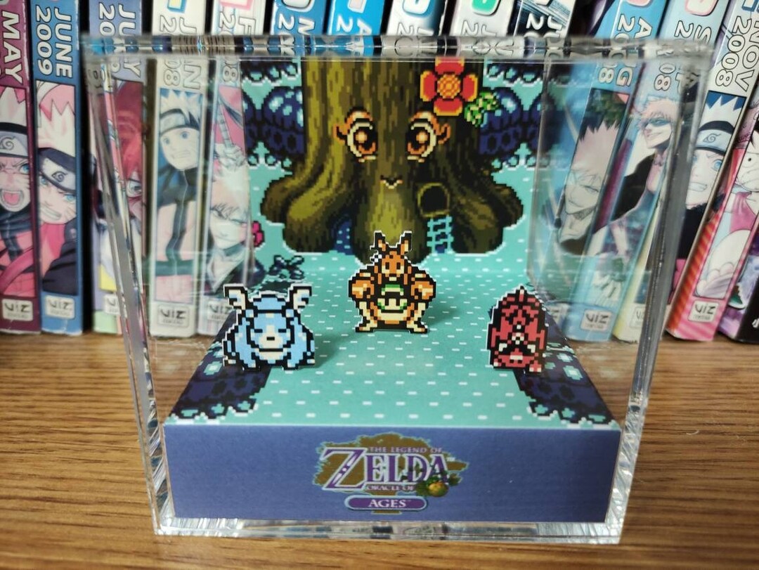 The Legend of Zelda Diorama - Oracle of Ages Link & Friends, Zelda 3D ...