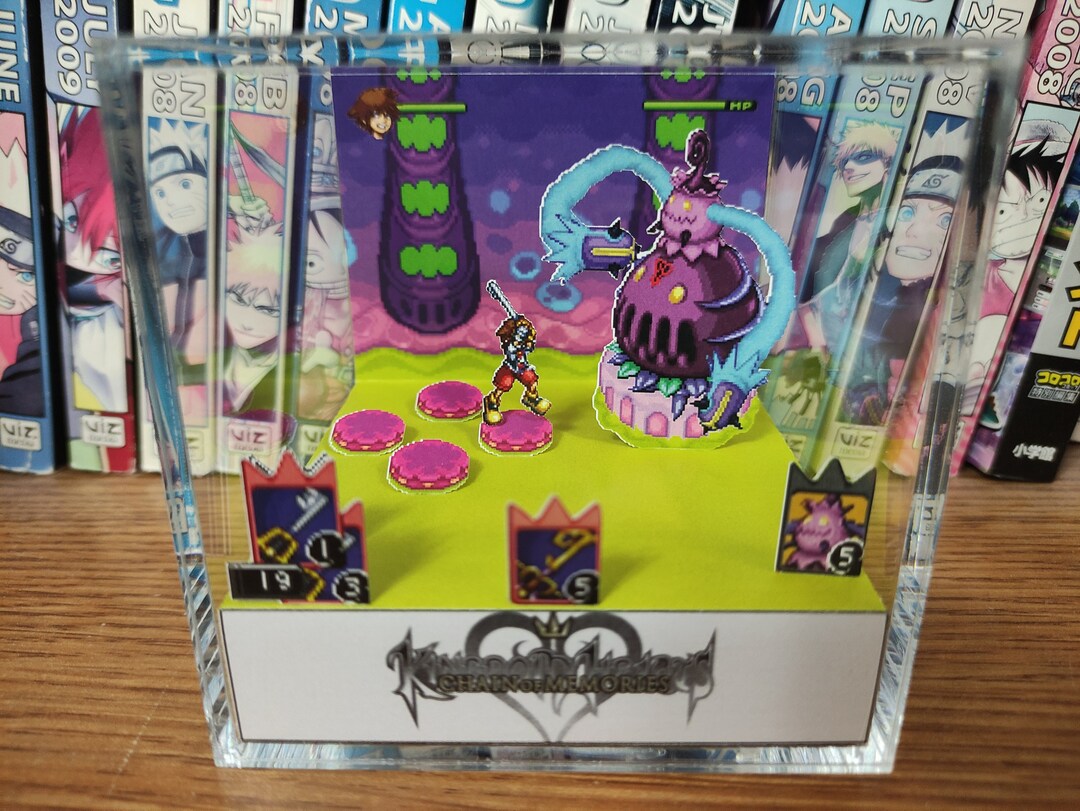 Kingdom Hearts Diorama - Sora Vs Parasite Cage, Kingdom Hearts 3D ...