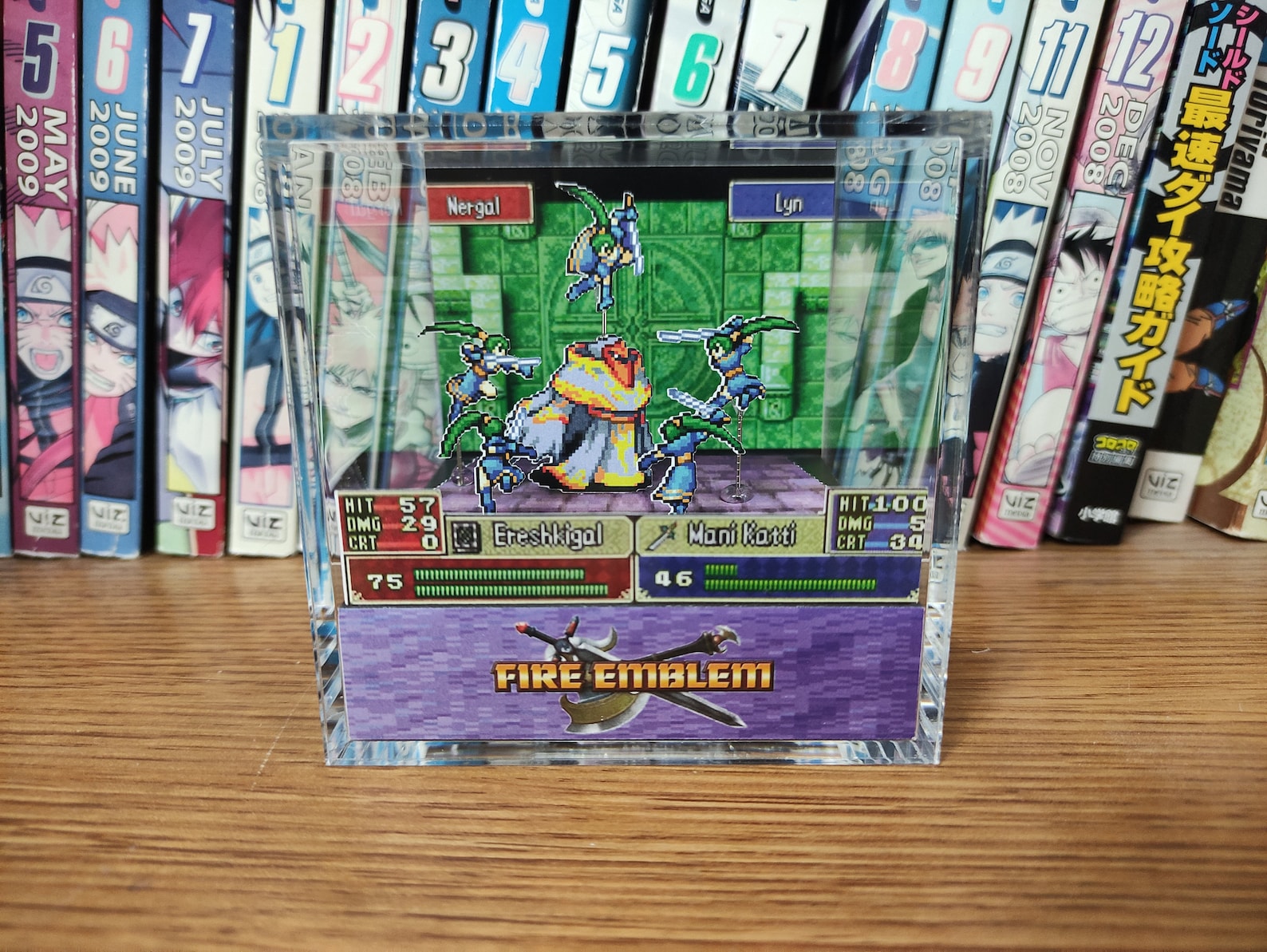 Fire Emblem Diorama - Nergal Vs Lyn (the Blazing Blade), Fire Emblem 3D ...