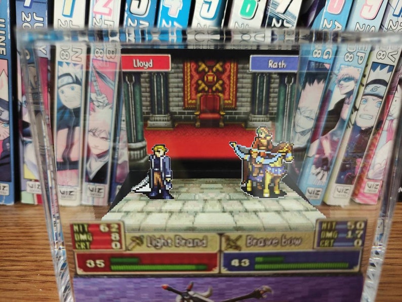 Fire Emblem Diorama Lloyd Vs Rath the Blazing Blade Rath - Etsy