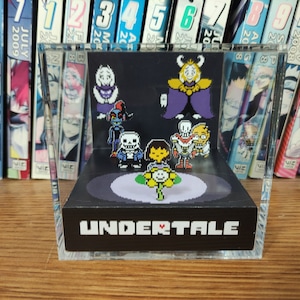 Undertale Diorama - Frisk Asgore Toriel Sans (characters), Undertale 3D ...