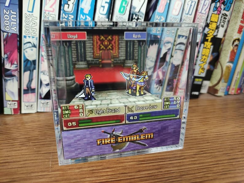 Fire Emblem Diorama Lloyd Vs Rath the Blazing Blade Rath - Etsy