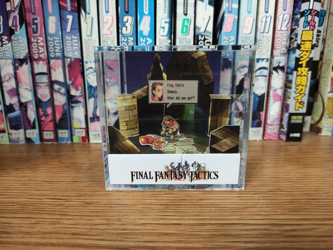 Final Fantasy Diorama - Final Fantasy Tactics, Final Fantasy 3D Diorama ...