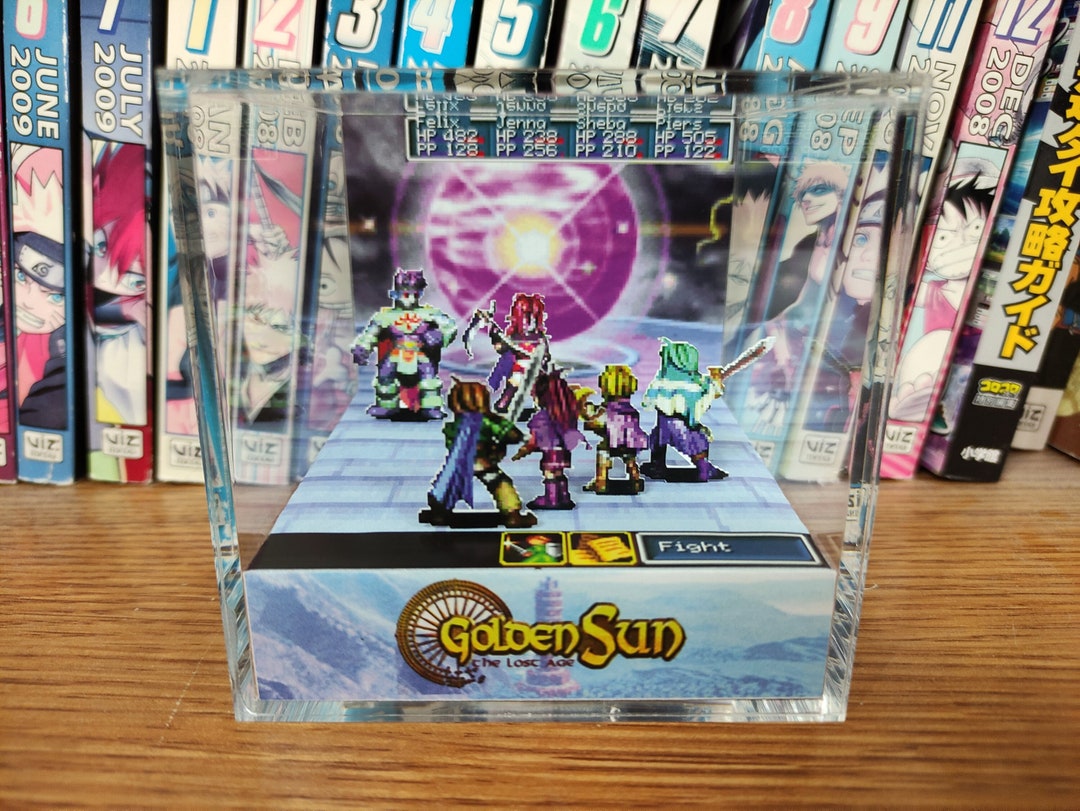 Golden Sun 2 the Lost Age Agatio Karst, Golden Sun Boss Encounter 3D ...