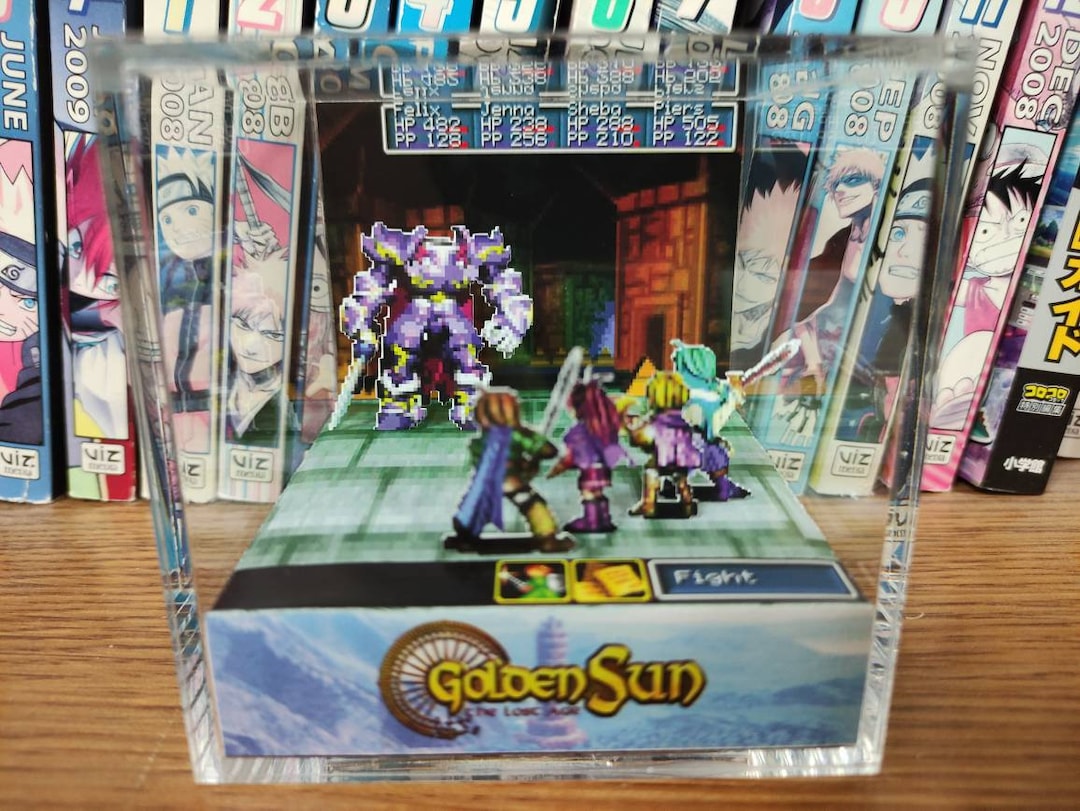Golden Sun 2 the Lost Age Dullahan Battle, Golden Sun Boss Encounter 3D ...