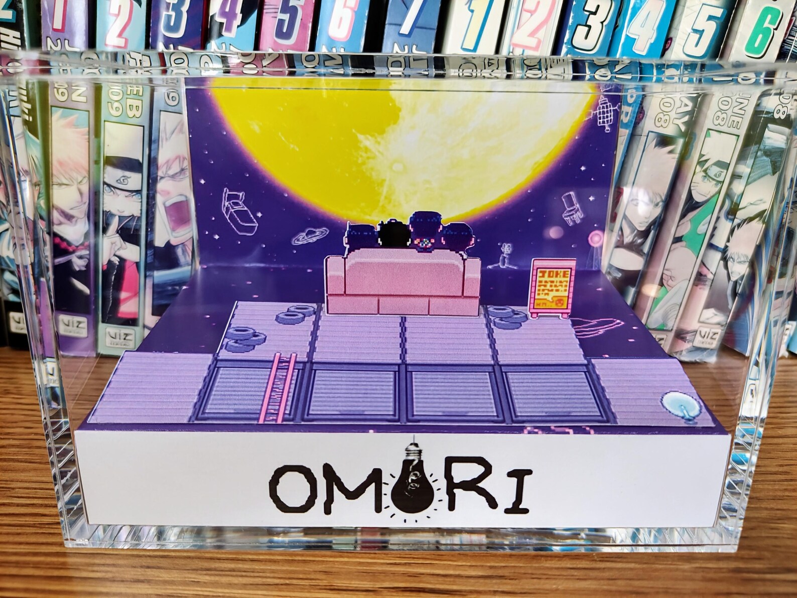 Omori Junkyard Diorama, Omori Handmade Shadow Box, Indie Game Decor ...