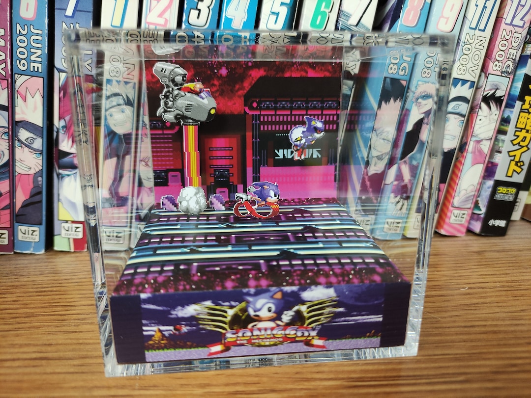 Sonic the Hedgehog CDX Stardust Speedway, Sonic Eggman Metal Sonic 3D ...