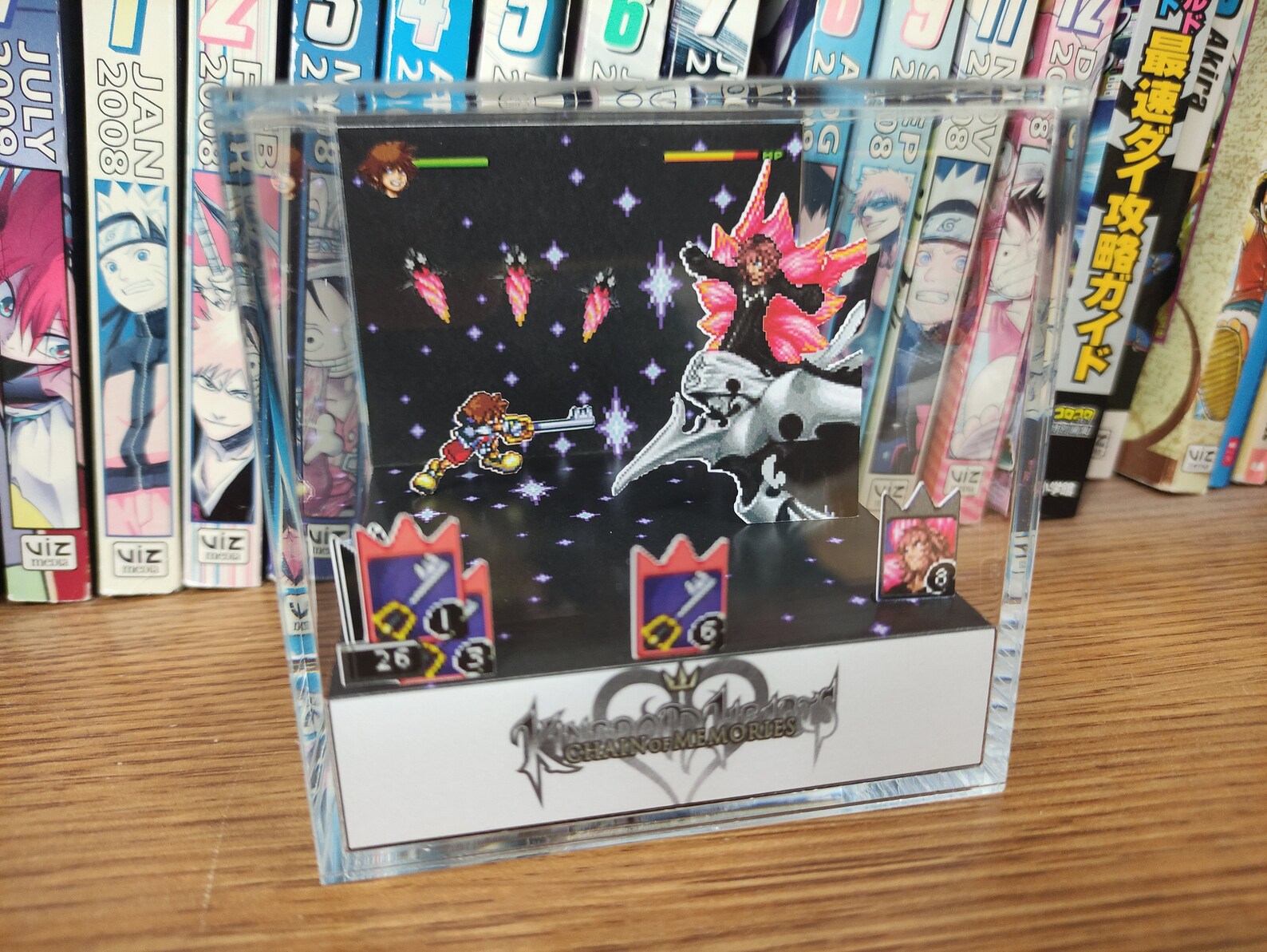 Kingdom Hearts Diorama - Sora Vs Marluxia Specter, Kingdom Hearts 3D ...