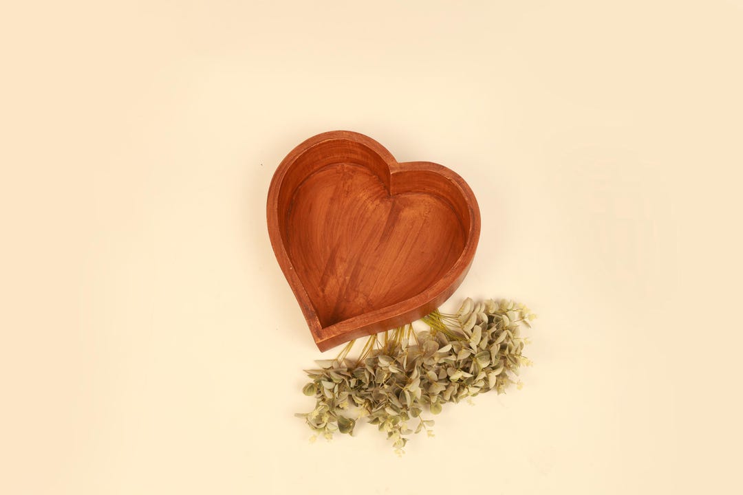 Heart-shaped Baby Photography Prop - Handcrafted Newborn Photo Prop for ...