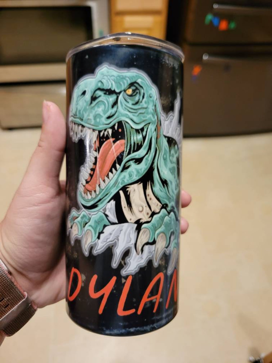 Dinosaur Cup, Great for Kids, Dinosaur Tumbler, - Etsy