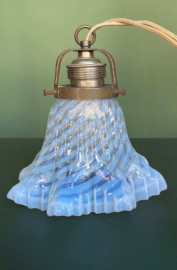 Art Deco Tulip Pendant Lamp | Etsy